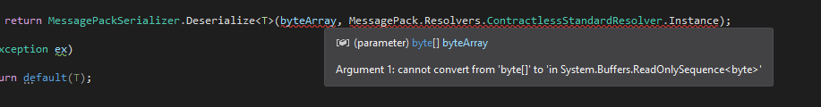Readme Suggests Use Of Non Existent Serialize Overloads · Issue 745