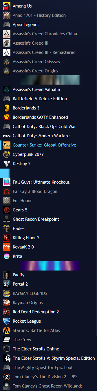 Blurred label after hover · Issue #2401 · JosefNemec/Playnite · GitHub