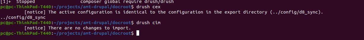 Can't detect the config diff to import or export configurations · Issue #4804 · drush-ops/drush ...