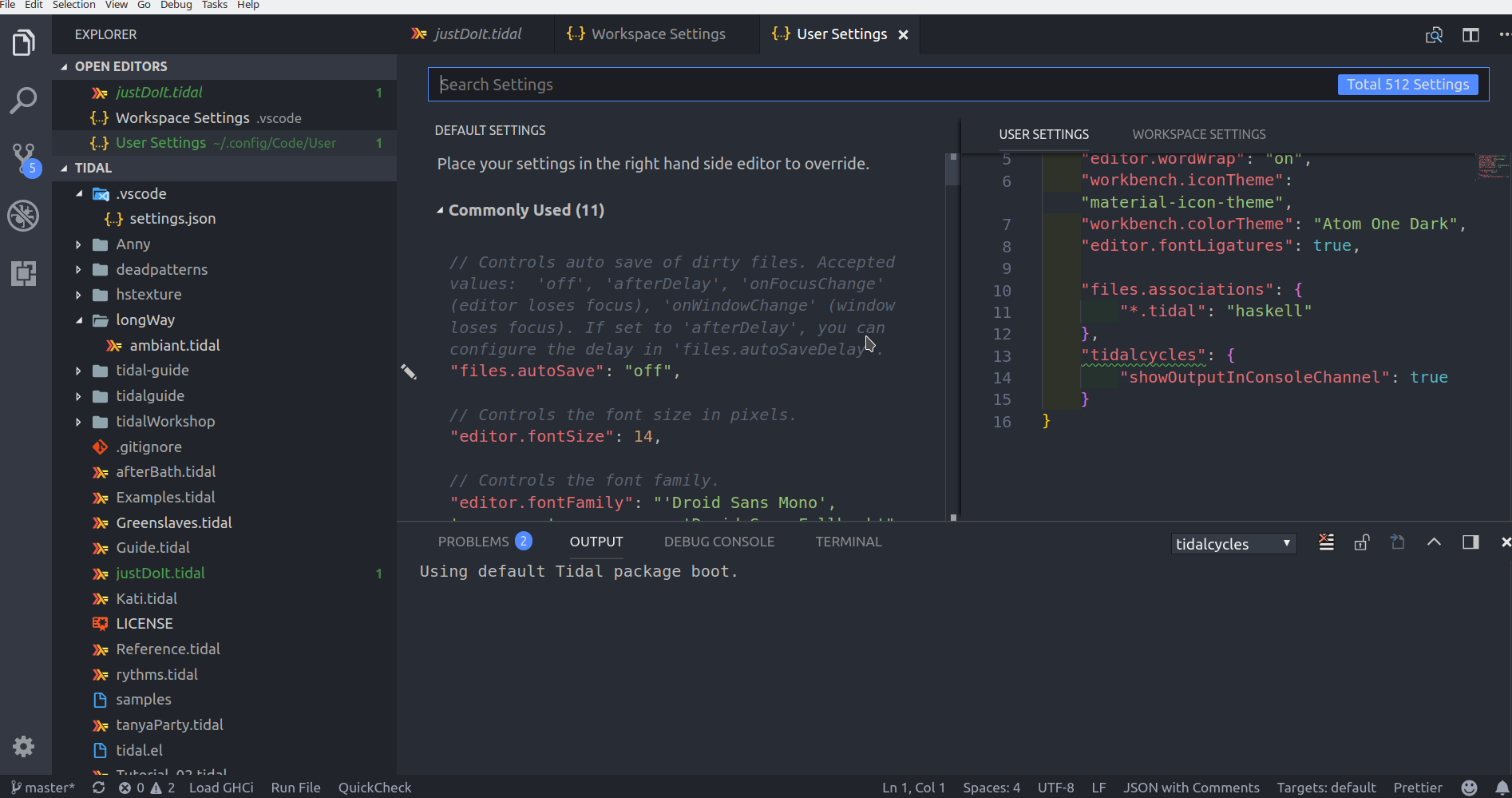 vscode-tidalcycles in Linux · Issue #8 · kindohm/vscode-tidalcycles · GitHub