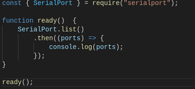 Cant discover Devices on Arch linux · Issue #2371 · serialport/node-serialport · GitHub