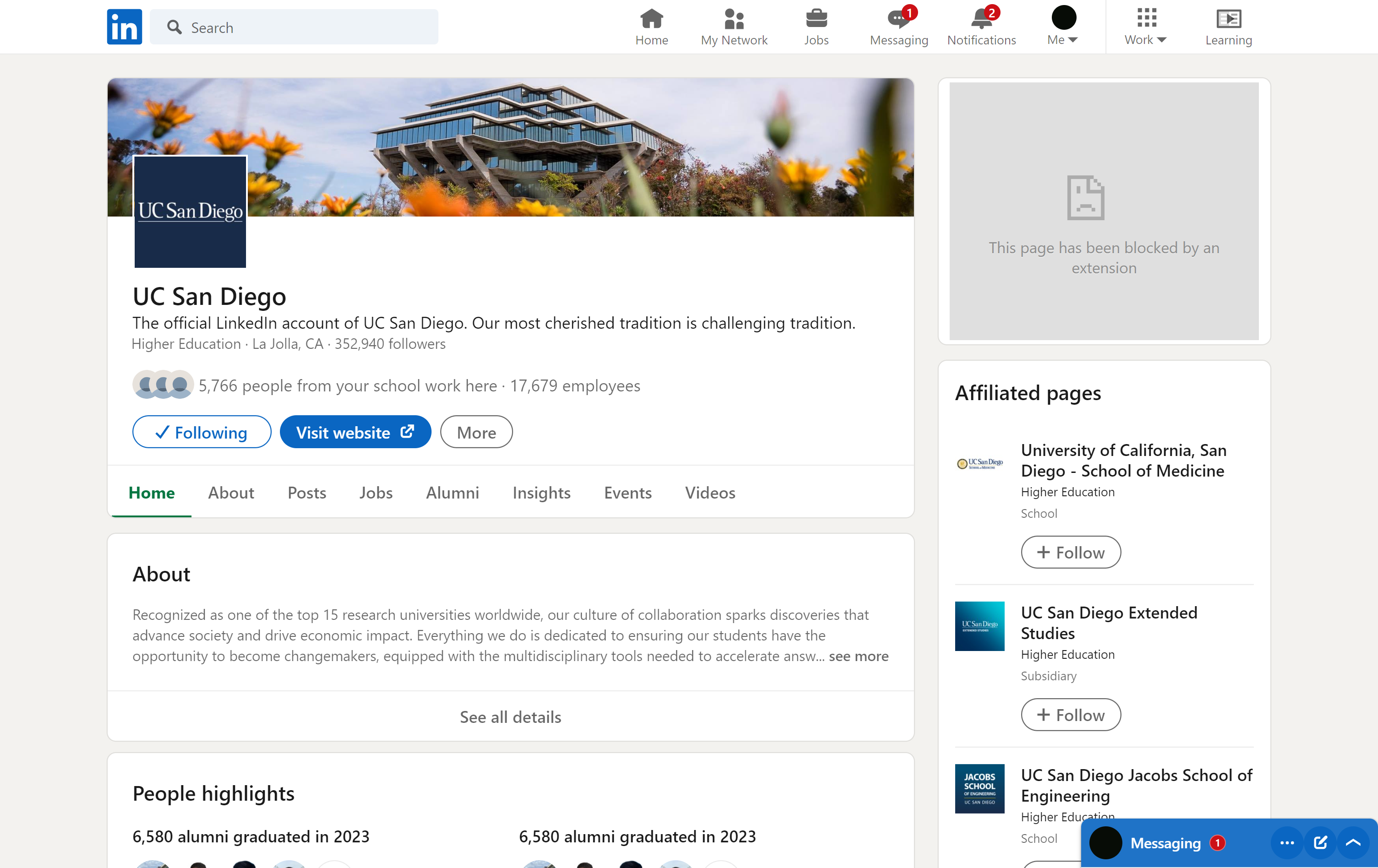 linkedin.com: breakage · Issue #14634 · uBlockOrigin/uAssets · GitHub
