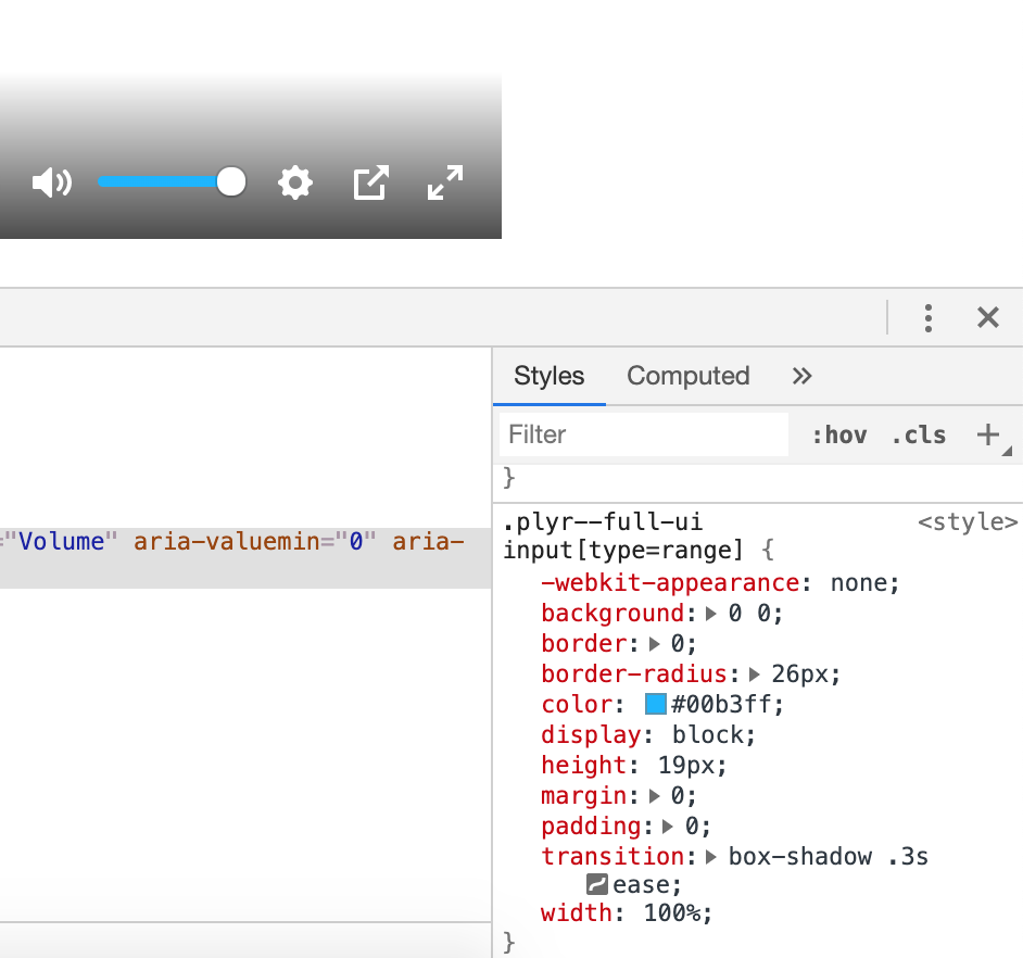 How does customization work? · Issue #1827 · sampotts/plyr · GitHub