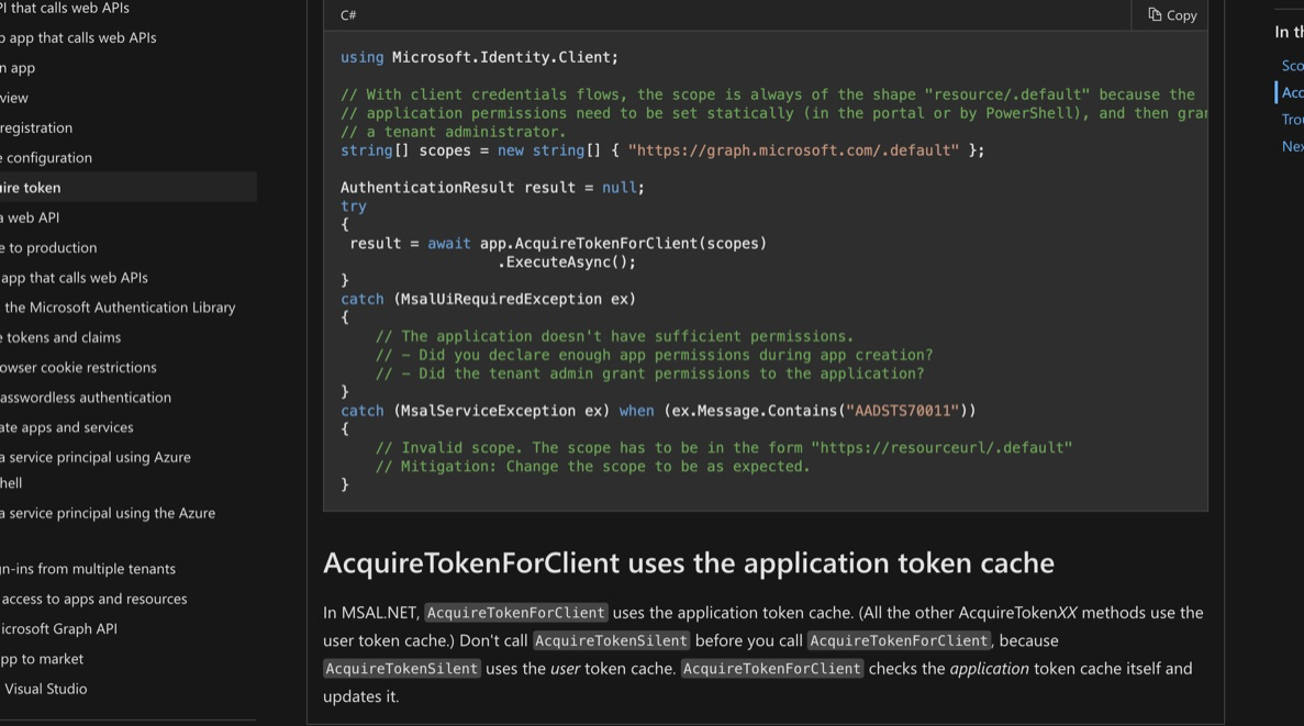 seeing intermittent read timeout as com.microsoft.aad.msal4j.MsalClientException: java.net ...