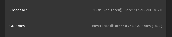 Intel Arc not being used by flatpak · Issue #989 · flathub/com.valvesoftware.Steam · GitHub