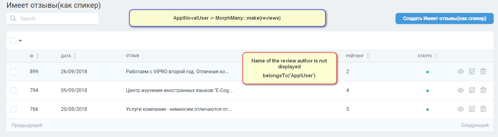 Some problems with morphMany · Issue #930 · laravel/nova-issues · GitHub