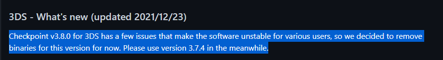 .cia file isnt showing for 3ds · Issue #444 · BernardoGiordano ...