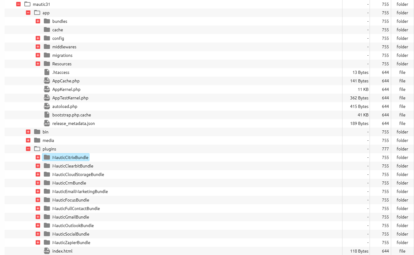 Mautic Community Edition - v3.1.0 - Plugins are not Visible, From where can I download Zoho CRM ...