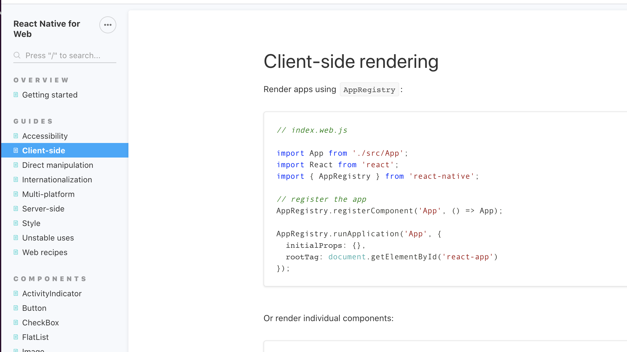 Add overview and guides section to storybook · Issue #155 · react95-io/React95 · GitHub