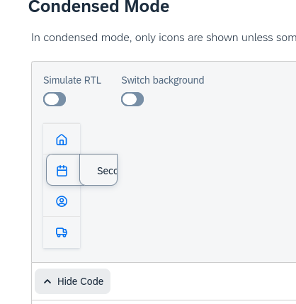 bug(core) Vertical navigation condensed mode not working as expected · Issue #9021 · SAP ...