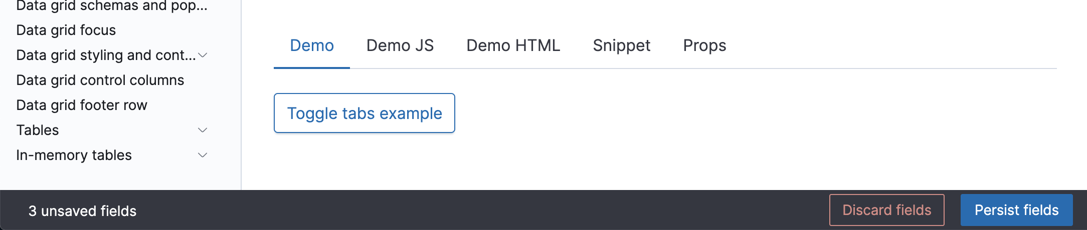 [Runtime fields editor] Preview field in context of consuming app ...