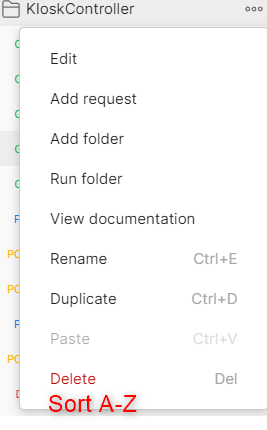 Alphabetize methods within a Collection Folder · Issue #11522 · postmanlabs/postman-app-support ...
