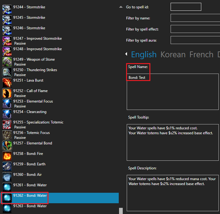 Information in list does not match information in db · Issue #220 · stoneharry/WoW-Spell-Editor ...
