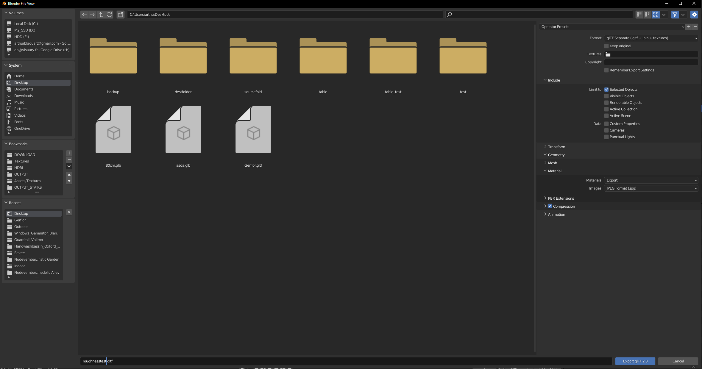 Roughness automatic texture packing · Issue #1787 · KhronosGroup/glTF-Blender-IO · GitHub