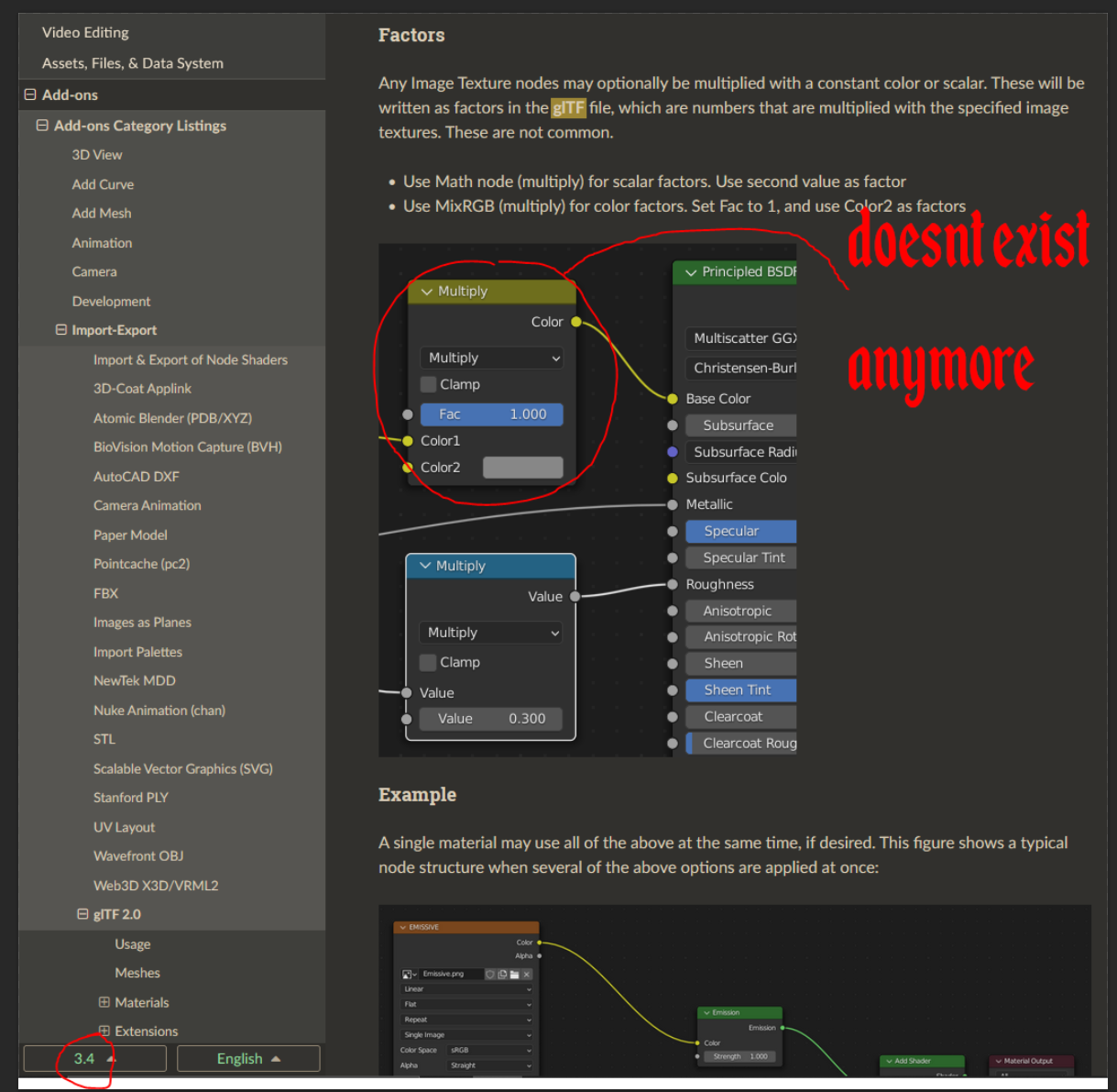 [Texture Factors] New Mix node (in 3.4) isn't exported like the old MixRGB node was. · Issue ...