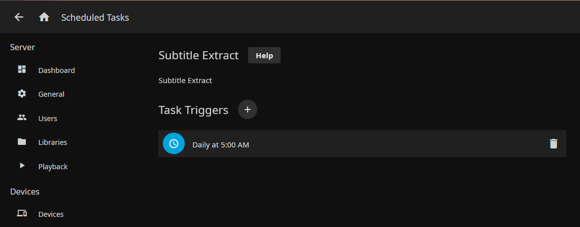 Picking integrated subtitles displays "Fetching additional data" and ...