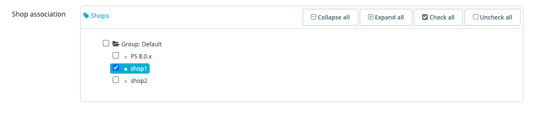 BO - Multistore activated, features value are not well displayed in terms of shop selected ...