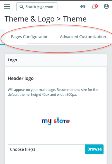 Theme Customization module - Mobile - Disable mobile action is not working + bad display on tab ...