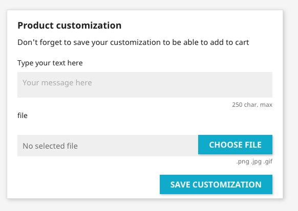 FO - Button of file field in customization product has a smaller height rather than its field ...