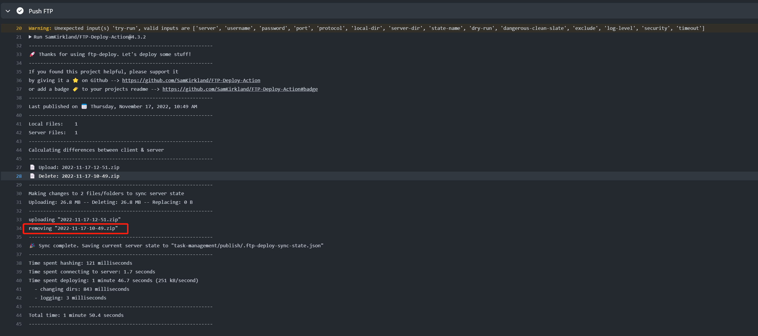 Hi Why Did I Set Dangerous Clean Slate To False And Still Clear The Server Dir Directory