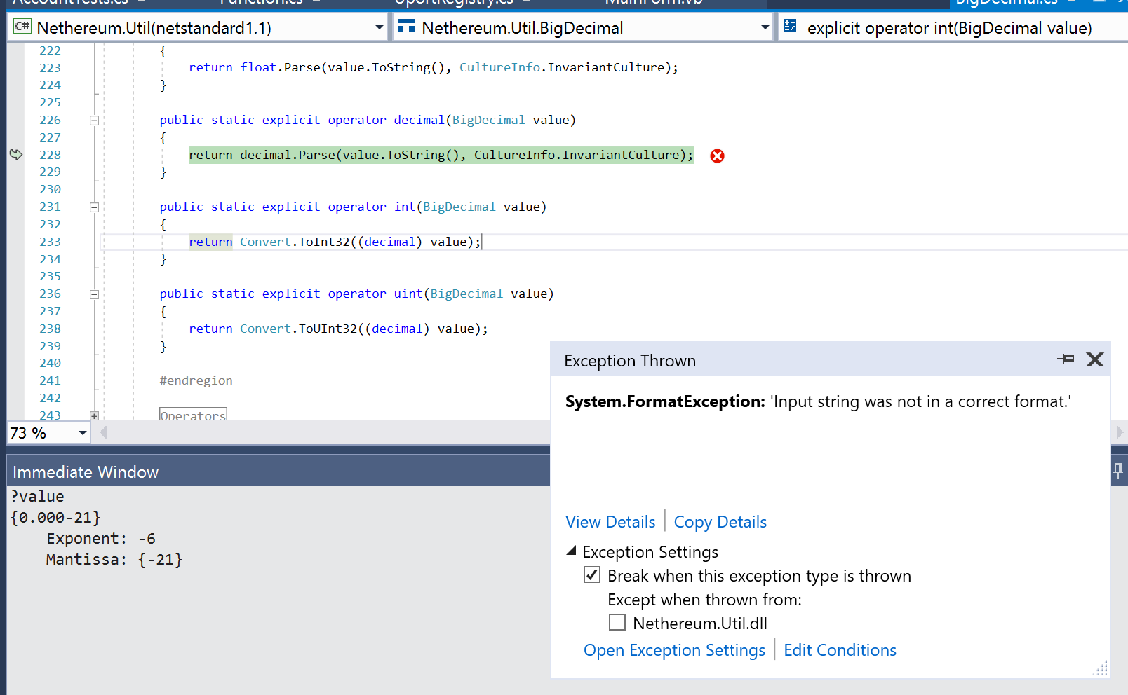 CalculateTotalAmountToTransferWholeBalanceInEther Errors Upon Insufficient Balance · Issue #562 ...