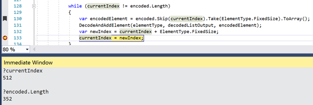 Using decoding to Default to decode a struct array within a struct, Nethereum goes into an ...