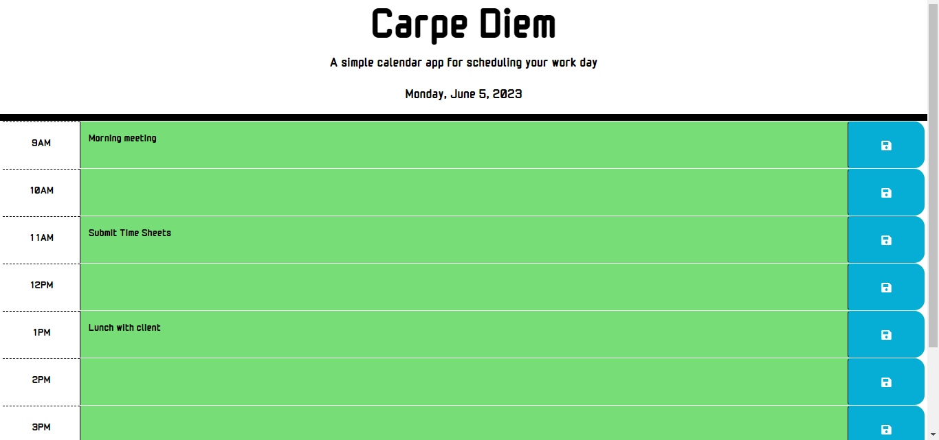 GitHub - adini6/Carpe-Diem
