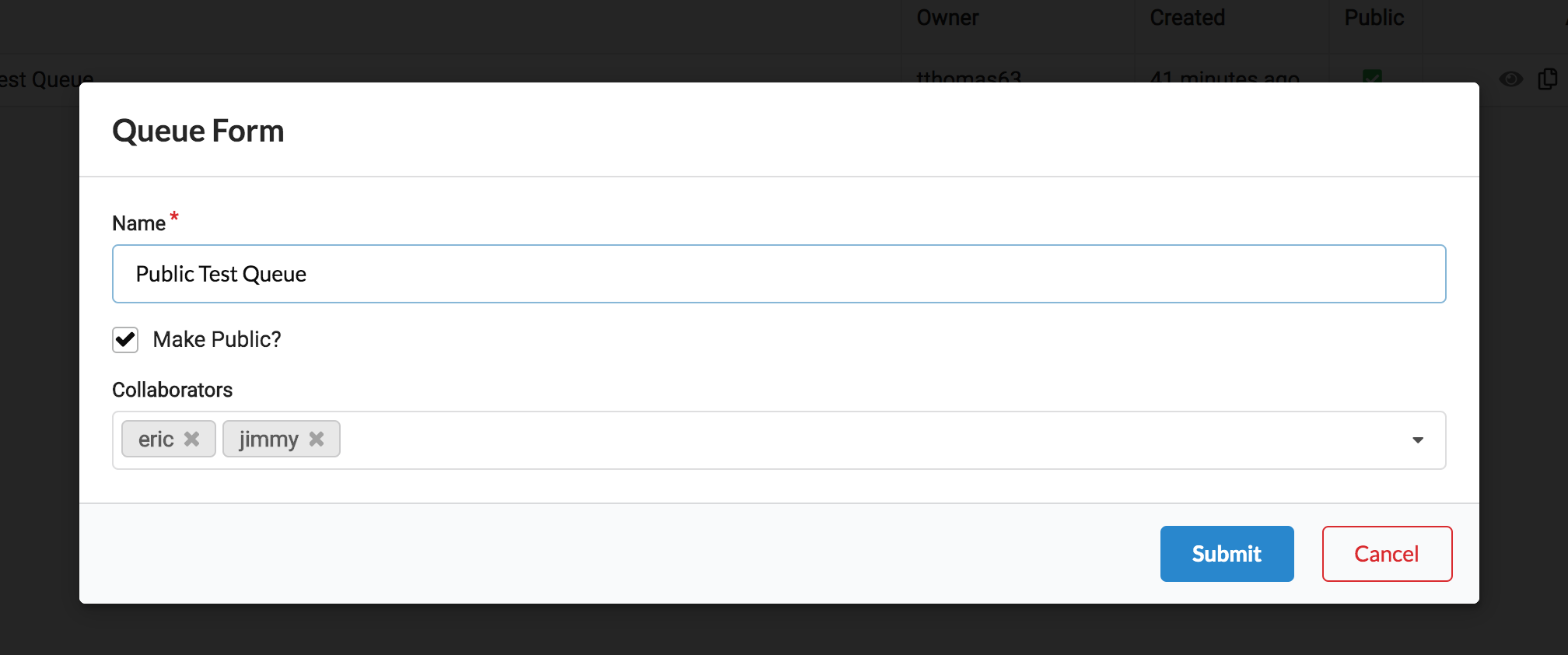 Isabelle review: Queue Management · Issue #264 · codalab/codabench · GitHub