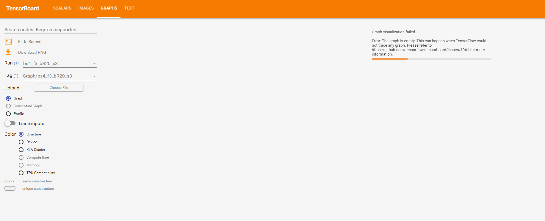 Graph visualization failed when follows the official doc · Issue #4230 · tensorflow/tensorboard ...