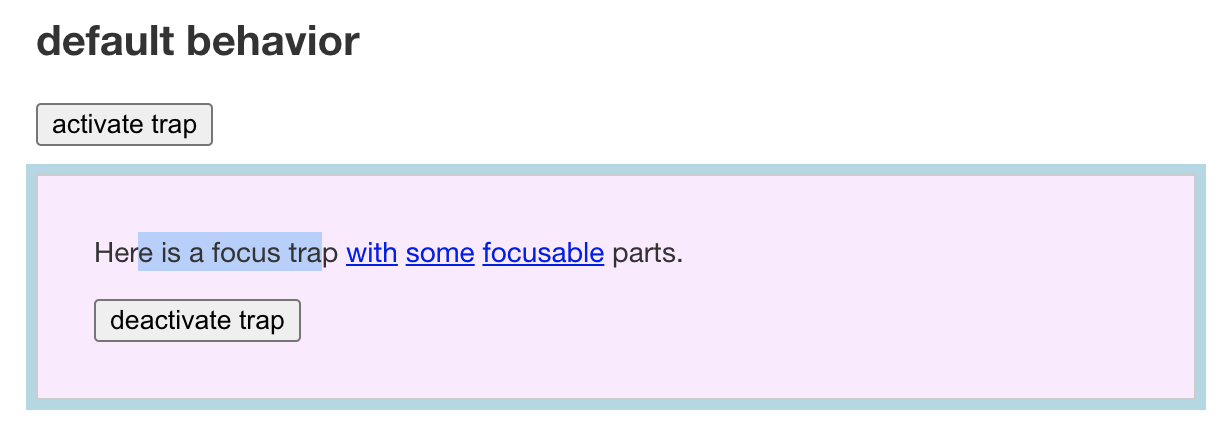 Clicking non-focusable elements within a trap causes the document.body ...