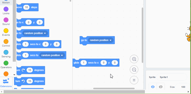 Input field scrolls away from block · Issue #1346 · scratchfoundation/scratch-blocks · GitHub