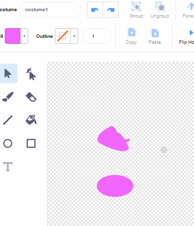 Grouping and ungrouping this shape makes it lose its colors · Issue ...