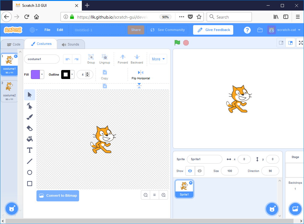 UI is not being responsive soon enough in costumes tab · Issue #2125 · scratchfoundation/scratch ...