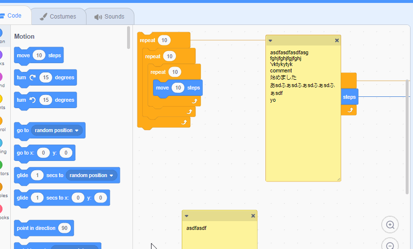 Block Comments Disappear After Switching To Costumes Tab And Back Twice · Issue 2366