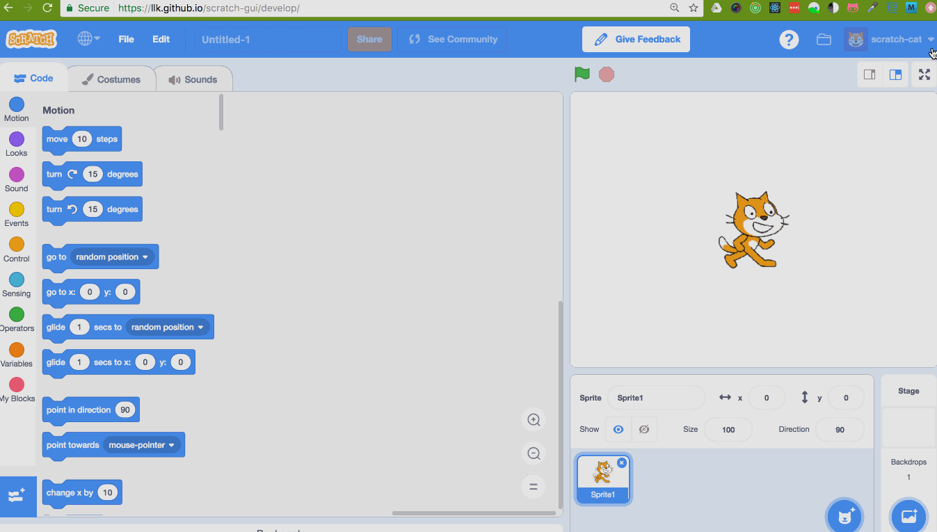 Stage becomes huge · Issue #2510 · scratchfoundation/scratch-gui · GitHub