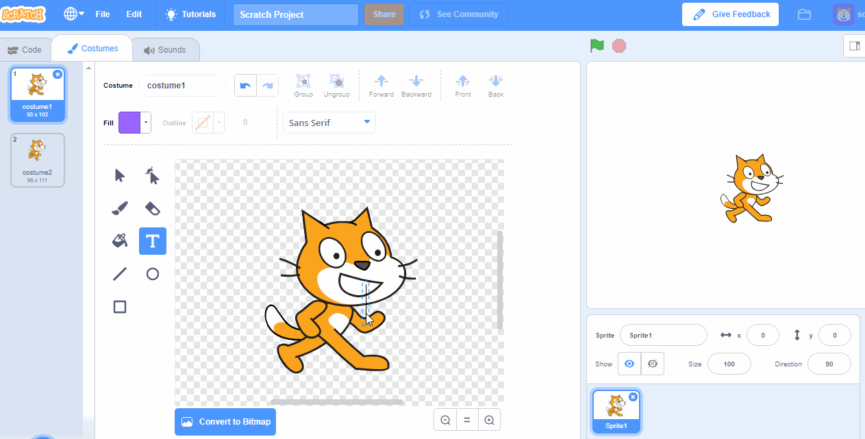 Text created in RTL jumps if you switch to LTR and re-edit · Issue #741 · scratchfoundation ...