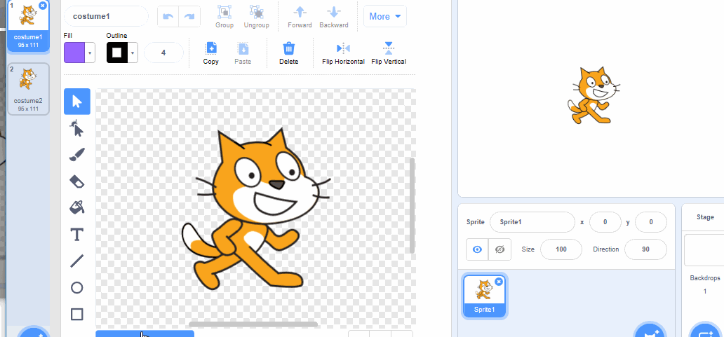 Edge: converting to vector from bitmap makes the costume blank and can make it impossible to ...