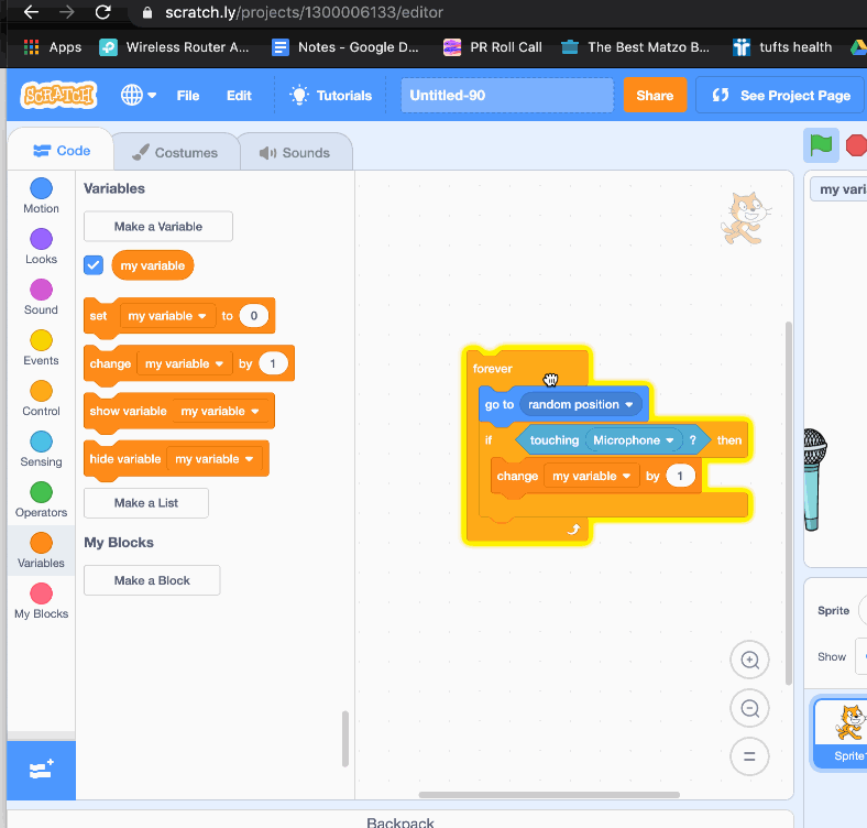 The Border Disappears On The Workspace And The Flyout Overlaps The Backpack When You Drag Blocks