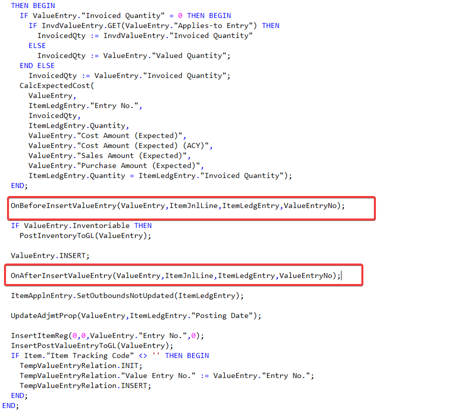 Need ValueEntryNo Parameter with var in codeunit 22 for Publishers ...