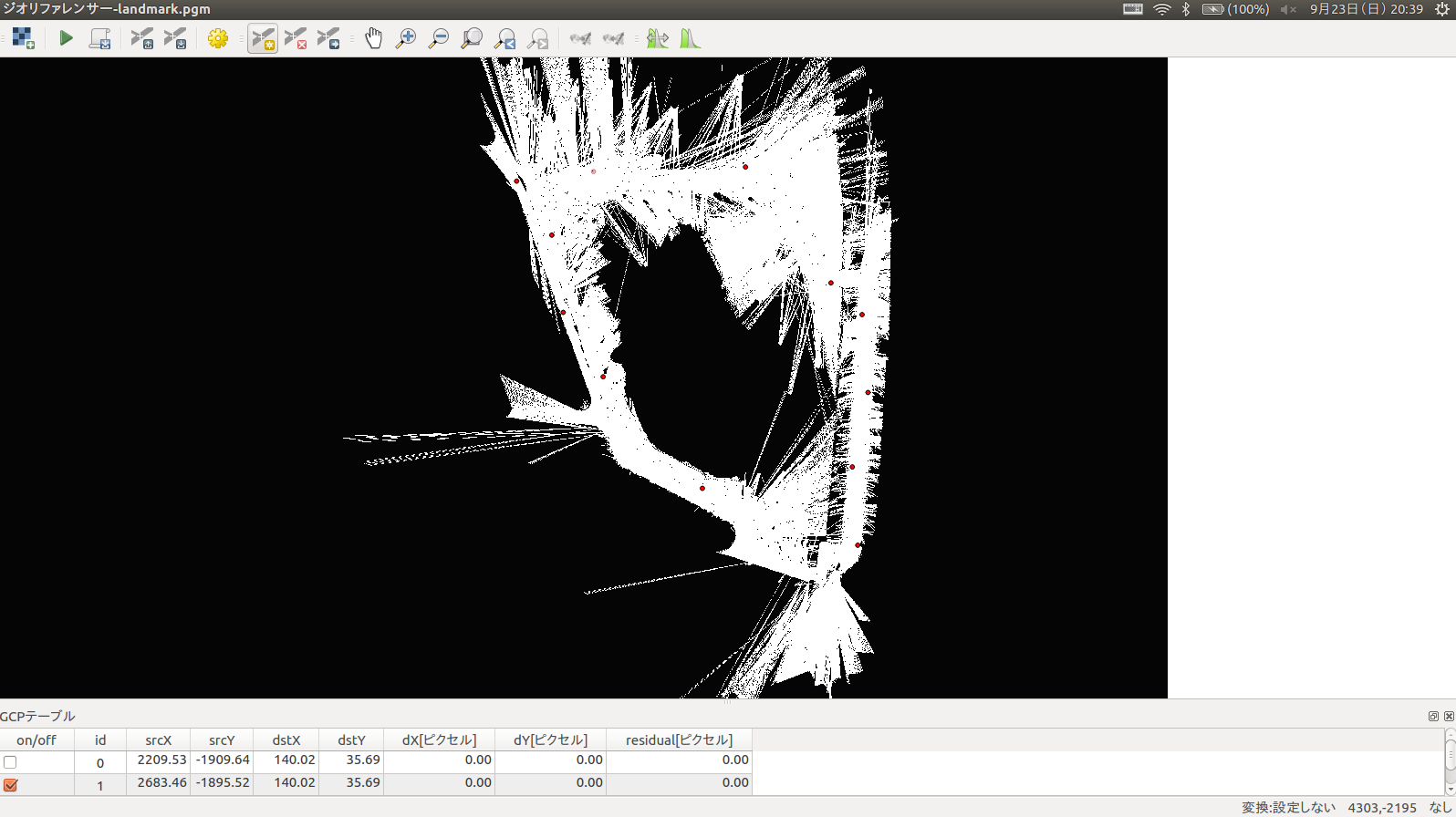 QGISを用いて地図をグローバル座標にマッピングする． · Issue #10 · open-rdc/create-map-with-landmark · GitHub
