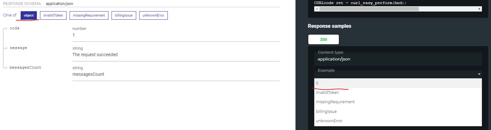 Redoc renders "object" instead of objectTitle in response schema (using oneOf & allOf) · Issue ...