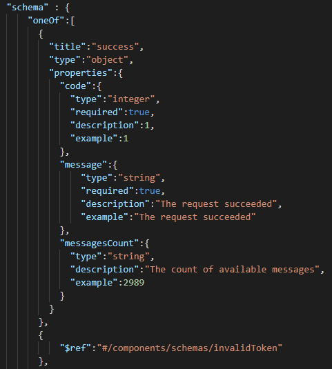 Redoc renders "object" instead of objectTitle in response schema (using oneOf & allOf) · Issue ...