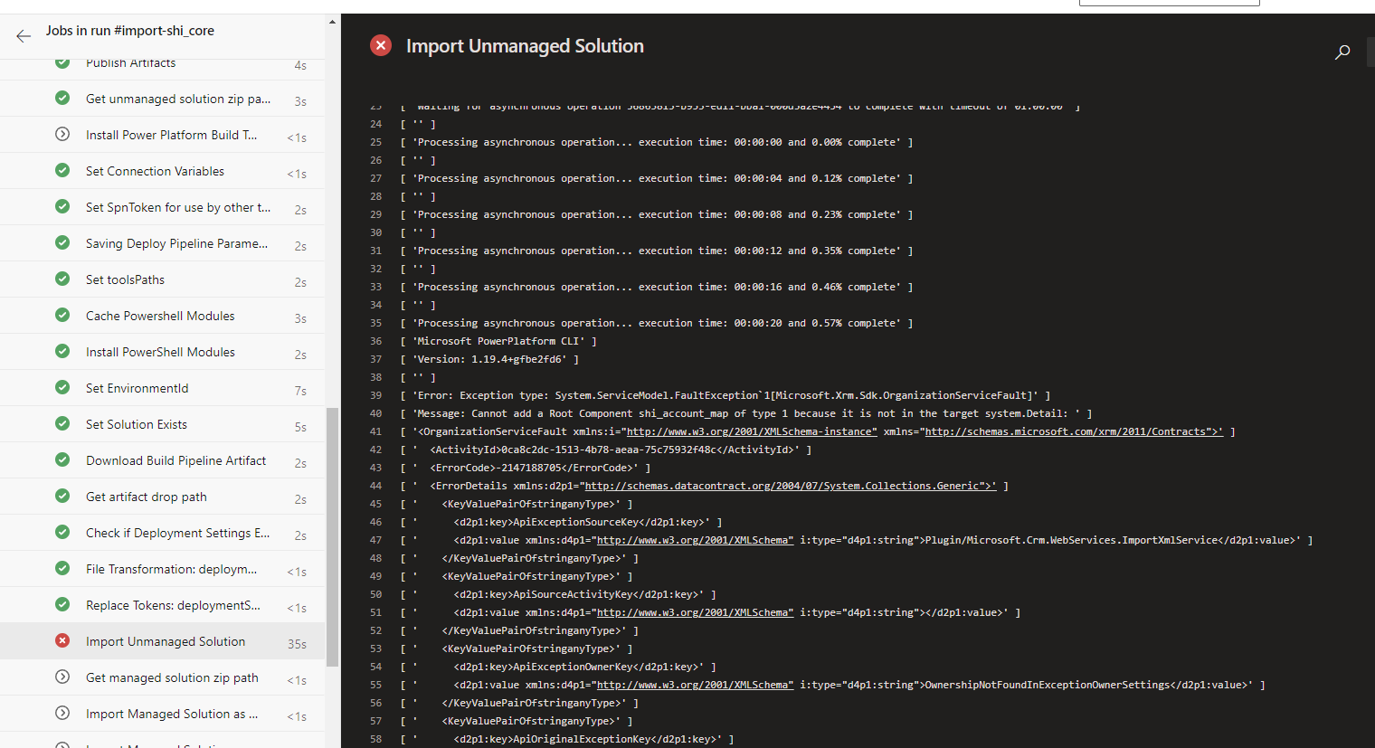 [ALM Accelerator - BUG]: Issue "Cannot add a Root Component" after upgrading from older release ...