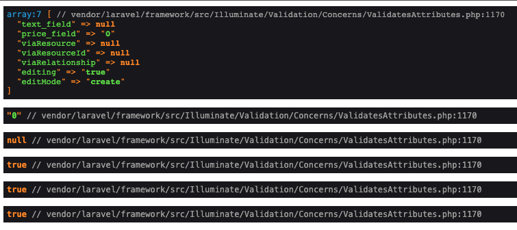 Validation rules behave differently and trigger exceptions · Issue #5659 · laravel/nova-issues ...