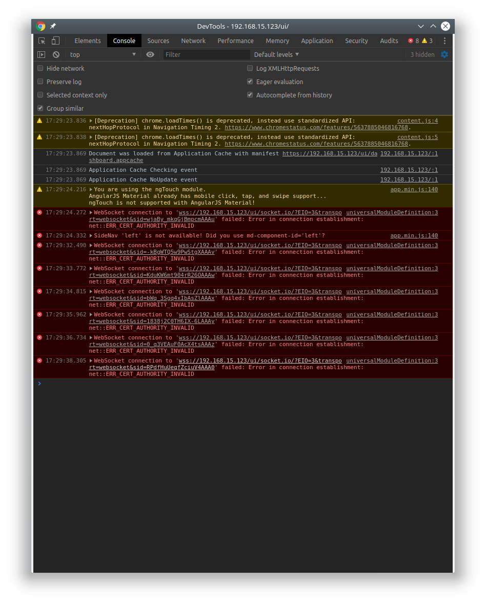Remove AppCache · Issue #480 · node-red/node-red-dashboard · GitHub
