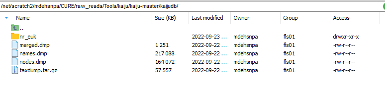 Problem running kaiju-makedb on a cluster · Issue #239 · bioinformatics-centre/kaiju · GitHub