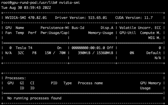 PASSTHROUGH GPU in VMM，256MB memory is used but no process run in GPU · Issue #357 · NVIDIA/open ...