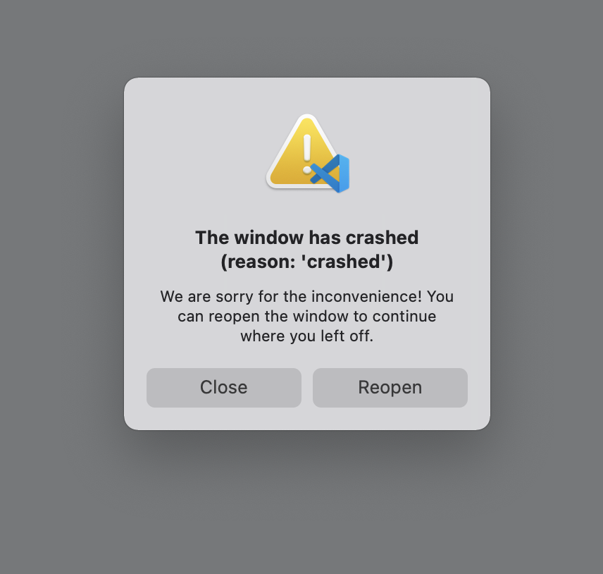 import large json file will crash vscode · Issue #118599 · microsoft/vscode · GitHub