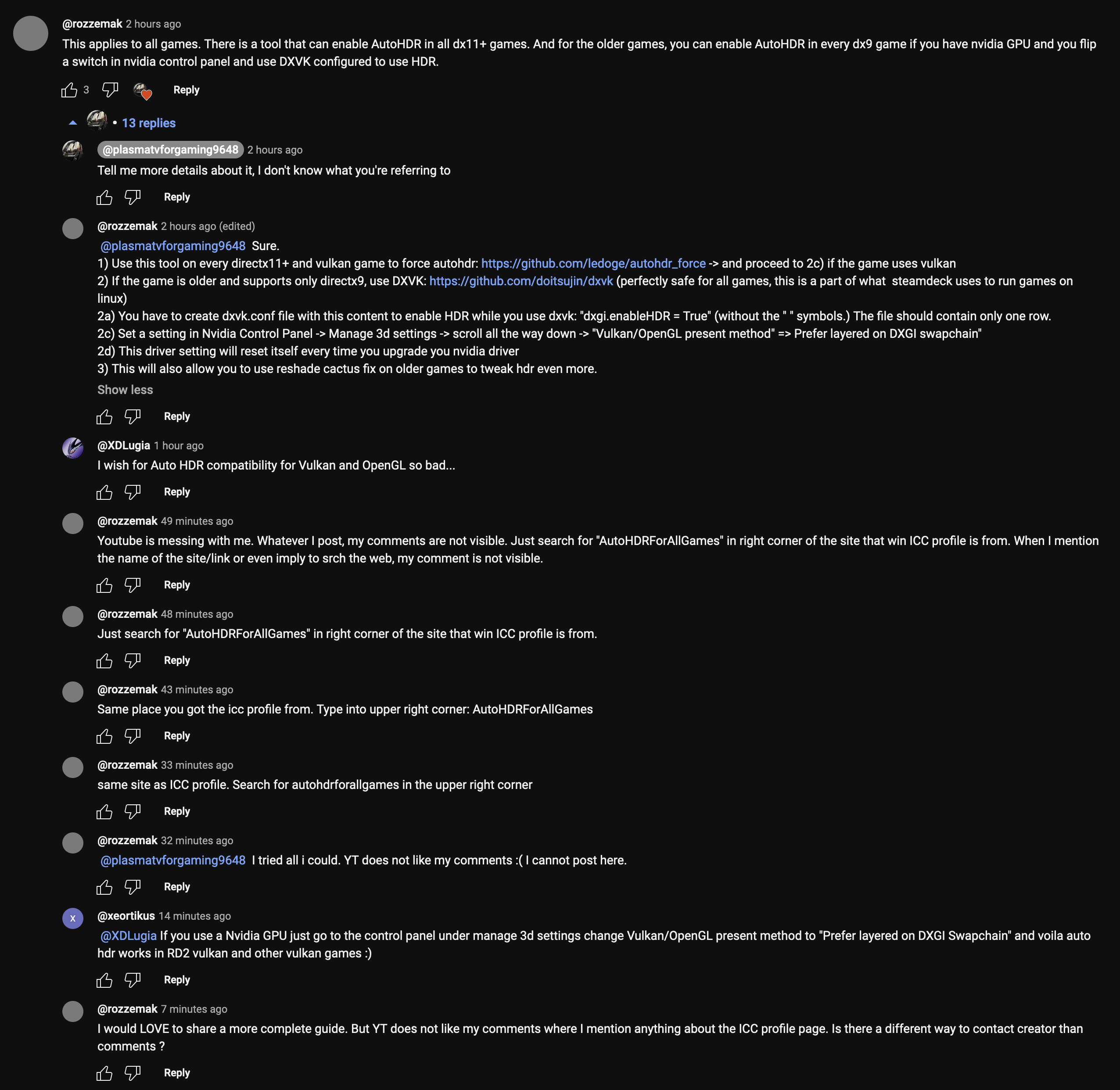 GitHub - Rozzemak/AutoHDRForAllGames: Simple instruction on how to ...