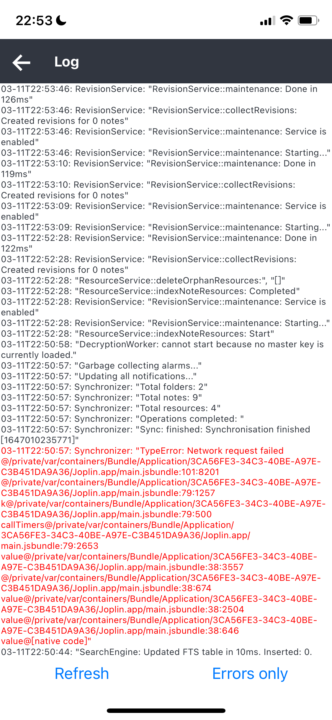 Error in setting Nextcloud WebDAV sync · Issue #6258 · laurent22/joplin · GitHub